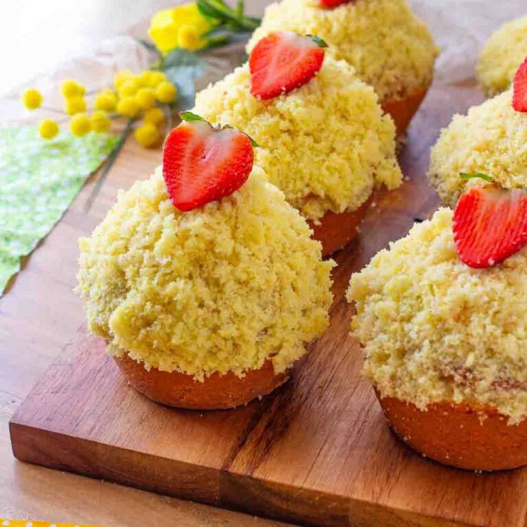 Muffin mimosa - Polvere di Riso